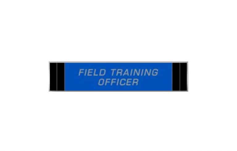 Citation Bar - FTO - Field Training Officer Citation Bar | The Pin People