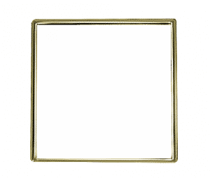 1 Inch Gold Square Lapel Pin | The Pin People